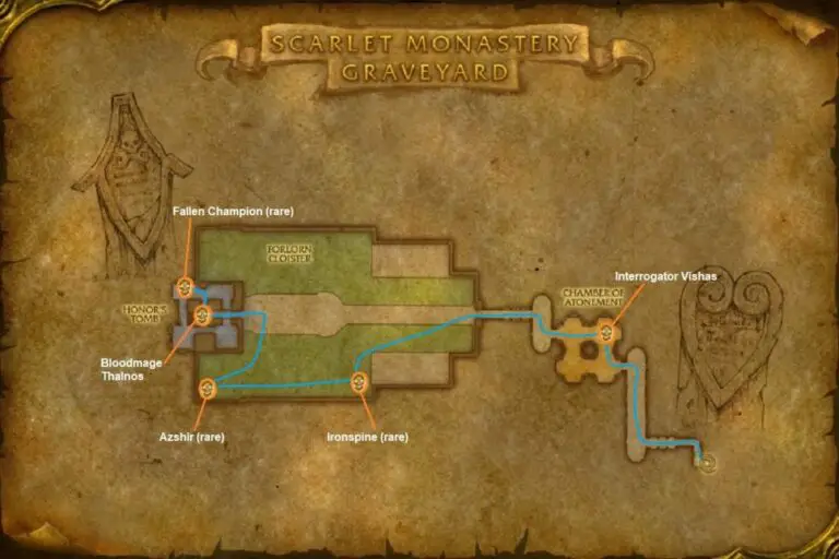 WoW Classic Dungeon Maps For Tanks - Lead Your Party To Victory! - XPGoblin