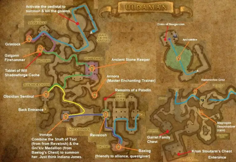 Wow Classic Dungeon Maps For Tanks Lead Your Party To Victory Xpgoblin